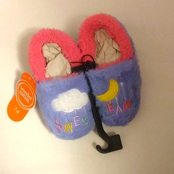 wonder nation | Shoes | Wonder Nation 78 Sweet Dreams Fuzzy Slippers ...